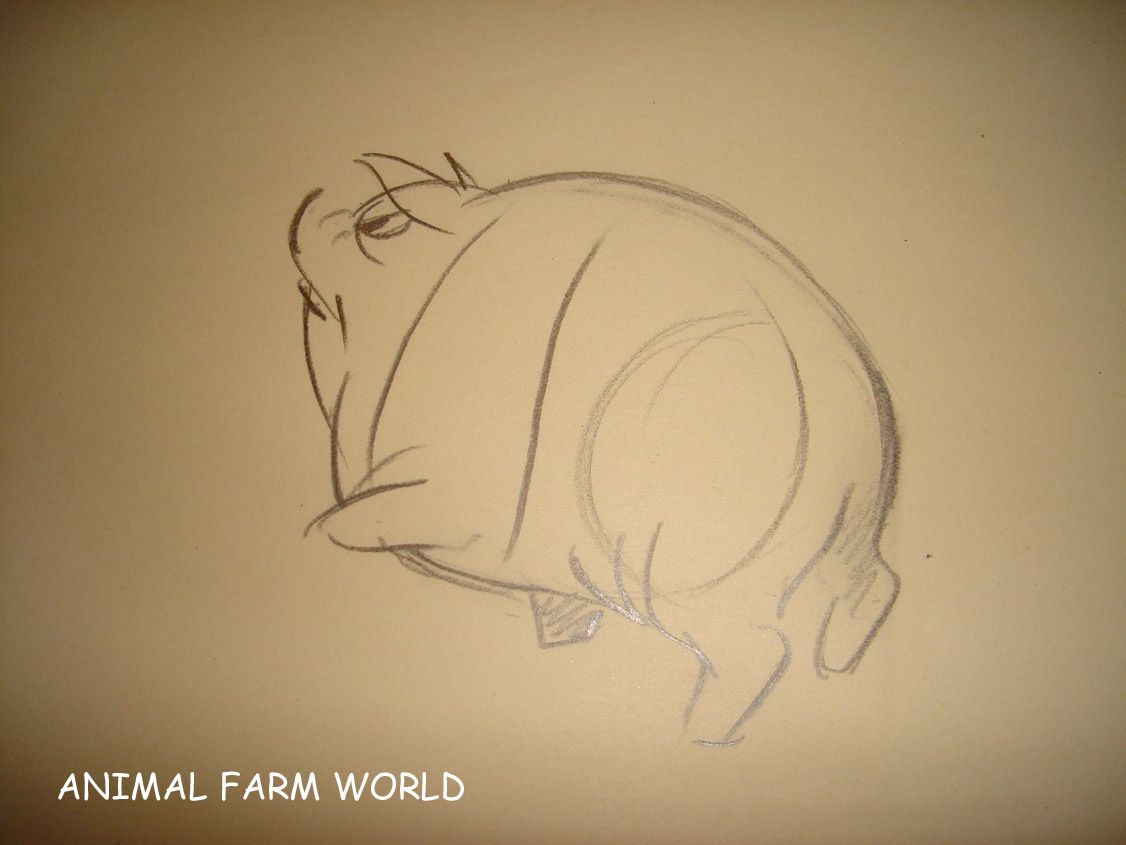 Living Lines Library: Animal Farm (1954) - Production Drawings > Animals