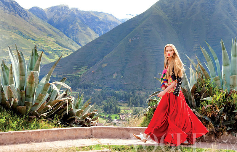 Peru in Fashion: Inca Princess, Vogue Mexico in Peru