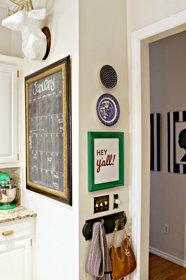 PANTRY DOOR ORGANIZATION: MINI COMMAND CENTER | Dimples and Tangles