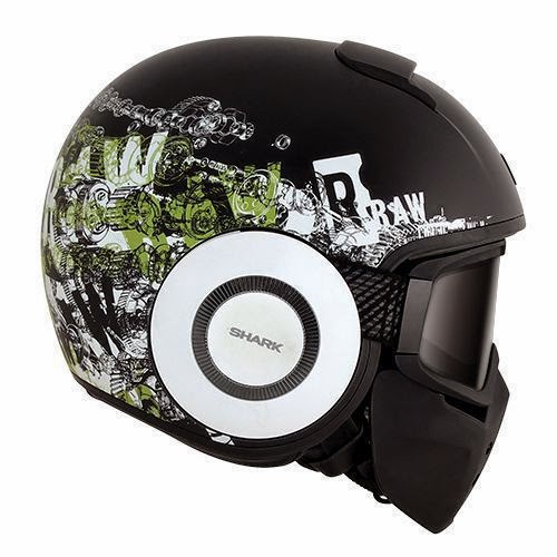 Champion Helmets: the new Shark Raw Kurtz helmet and Shark Raw Kubrik ...