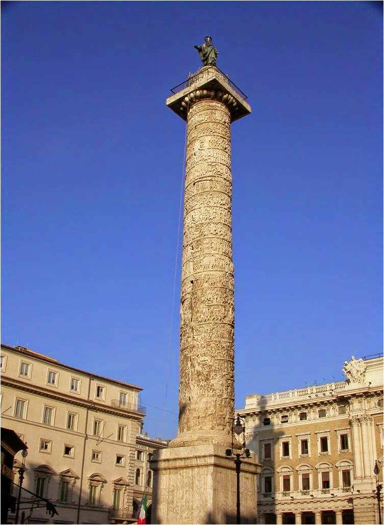 la historia de la arquitectura: Arquitectura Conmemorativa Romana