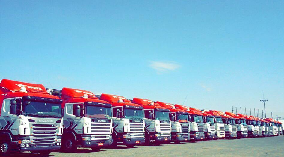 DIECIOCHO RUEDAS: MARVEL TRANSPORTE LTDA. RECIBE LOS PRIMEROS SCANIA ...