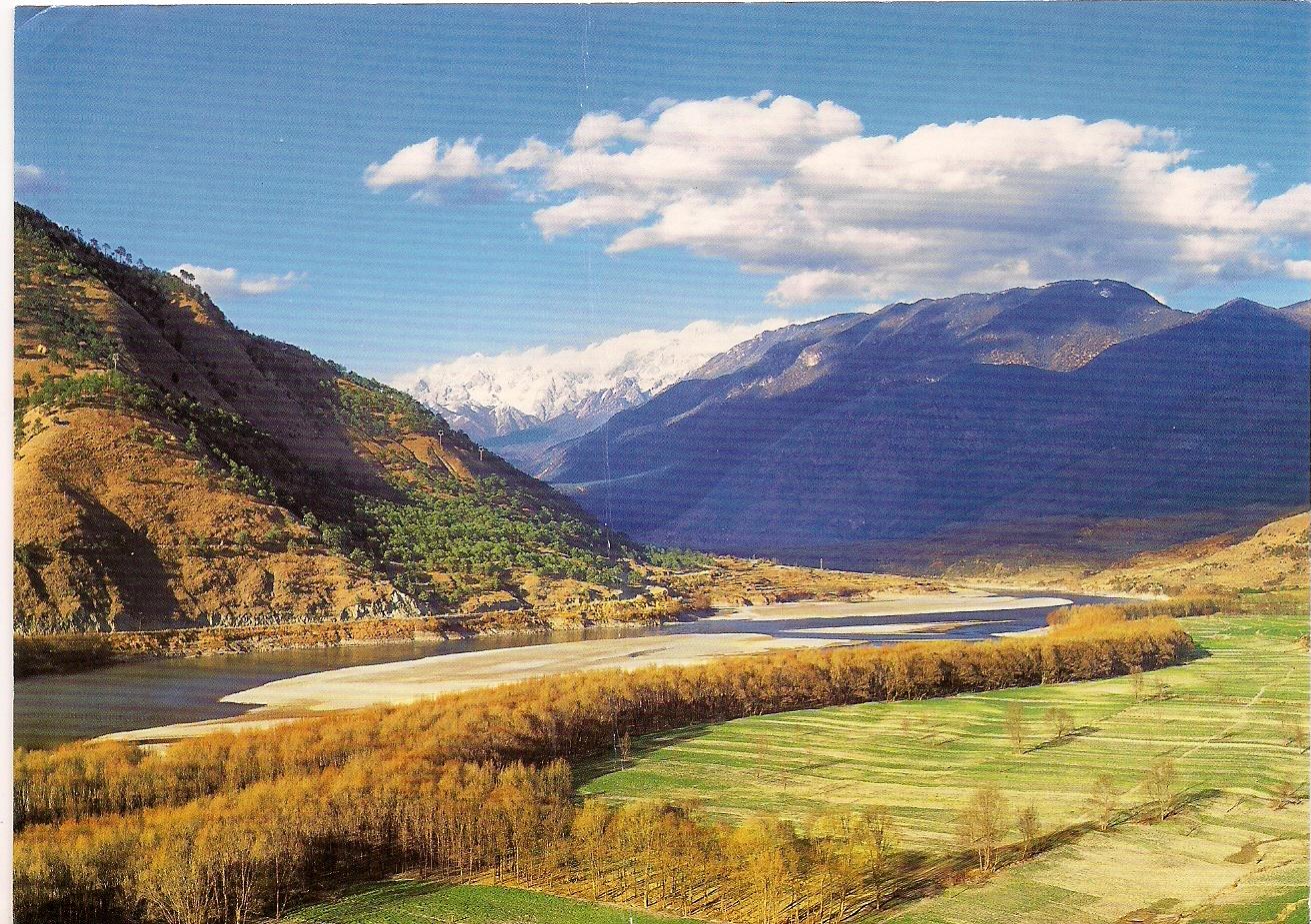 postcards2lufra: The Three Parallel Rivers