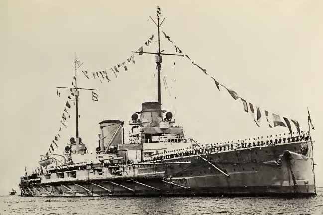 WARSHIPSRESEARCH: German battle cruiser SMS Moltke 1908-1919 (1929)