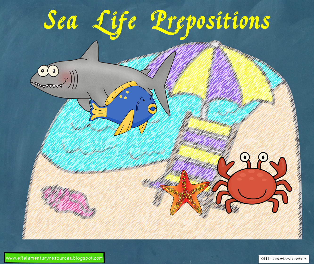 EFL Elementary Teachers: Sea, ocean or Underwater Animals Unit for ...