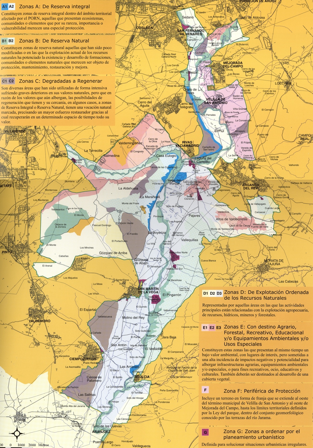 Caserío de Henares: Parque Regional del Sureste