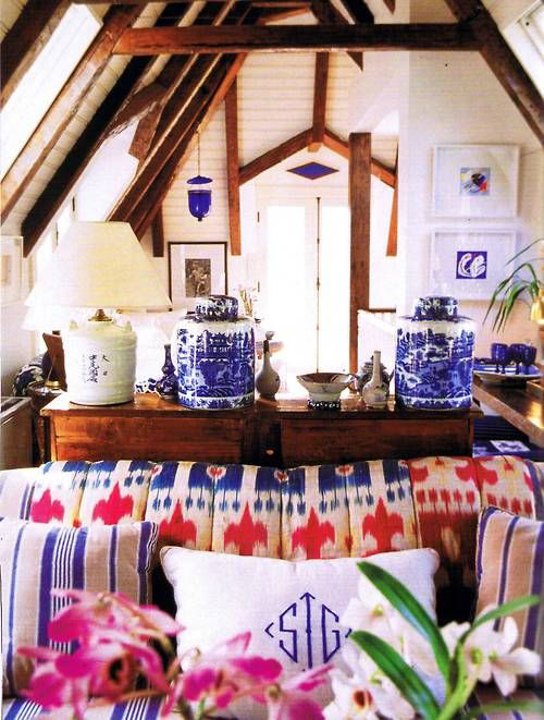 The Peak of Très Chic: Needing, Wanting, Loving: A Touch of Ikat