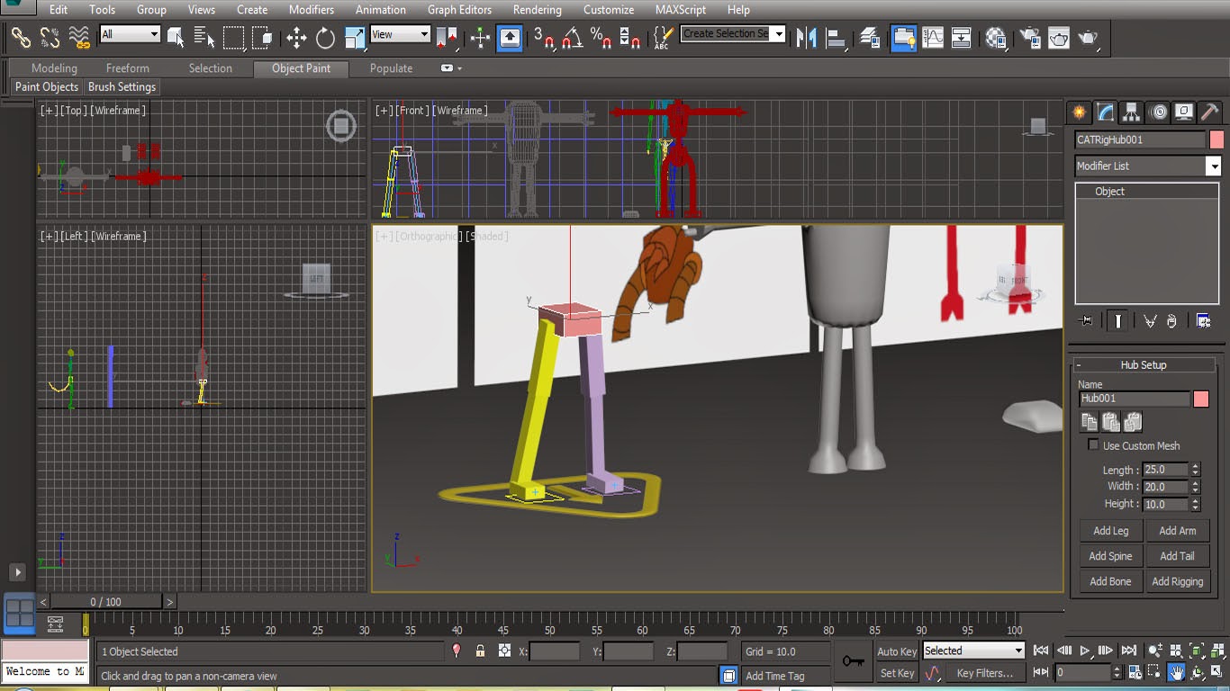 3D Animation - Bender and the Devil Robot: Rig Construction - Bender ...
