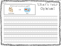 Wacky West - Teacher Blog: First Grade Opinion Writing