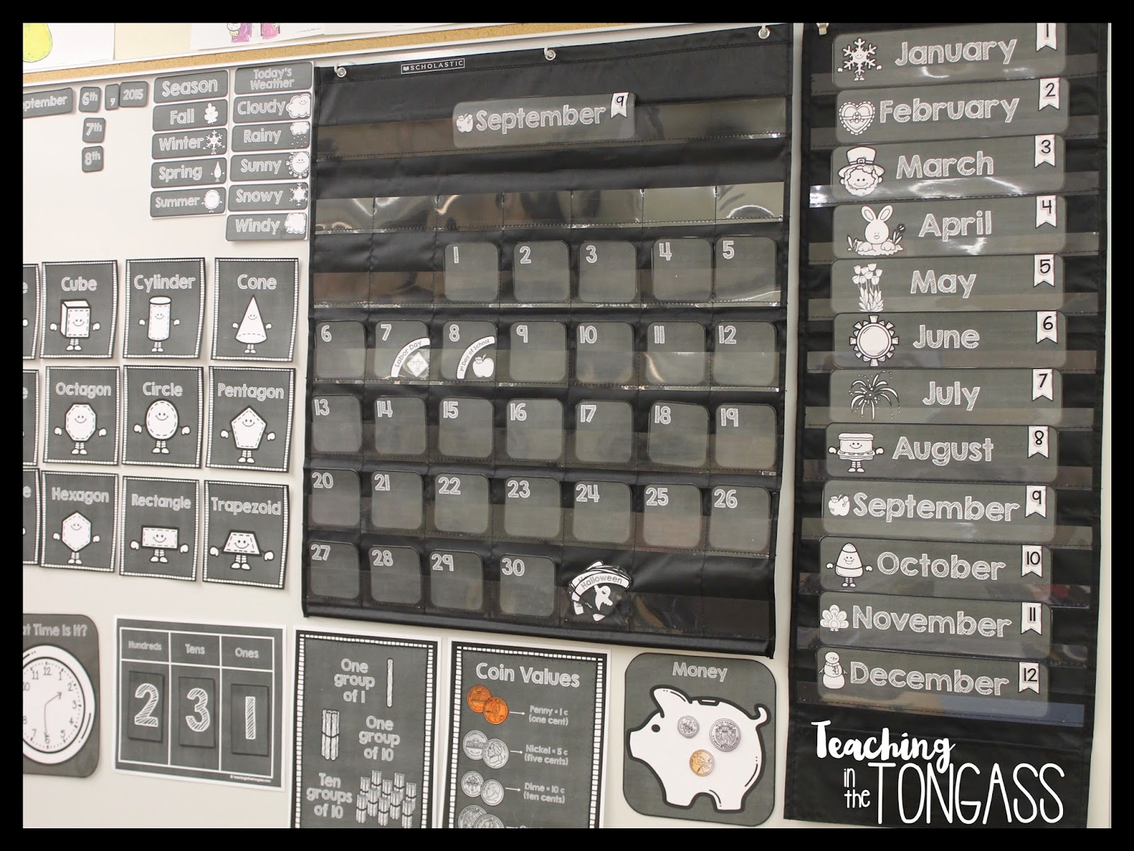 Burlap Chalkboard Classroom Decor - Teaching in the Tongass