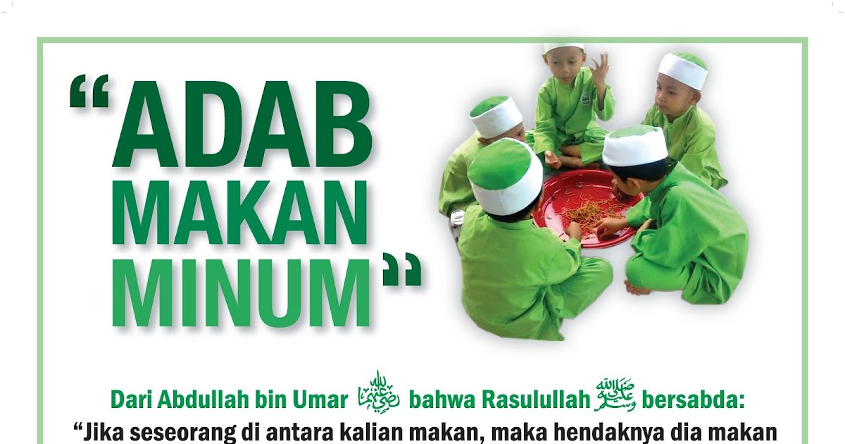 Adab Minum Cara Rasulullah - Khas Minuman