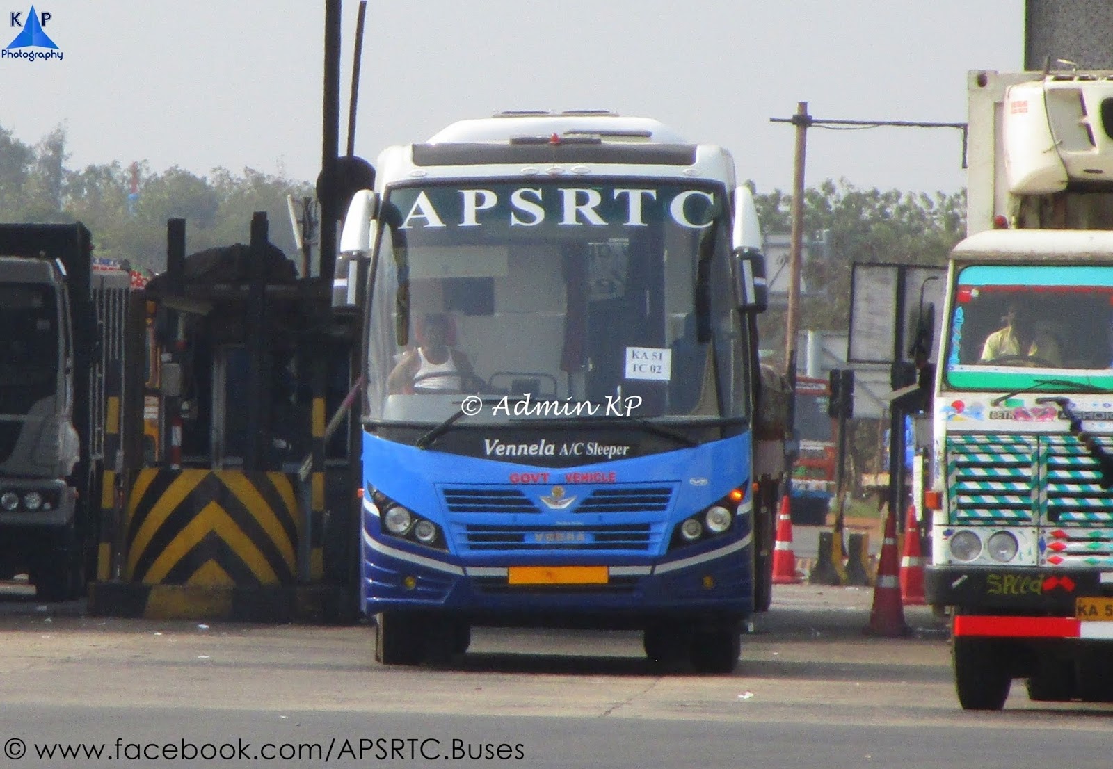 APSRTC BRAND NEW VENNELA AC SLEEPER BUS VEERA COACH ASHOK LEYLAND ENGINE.