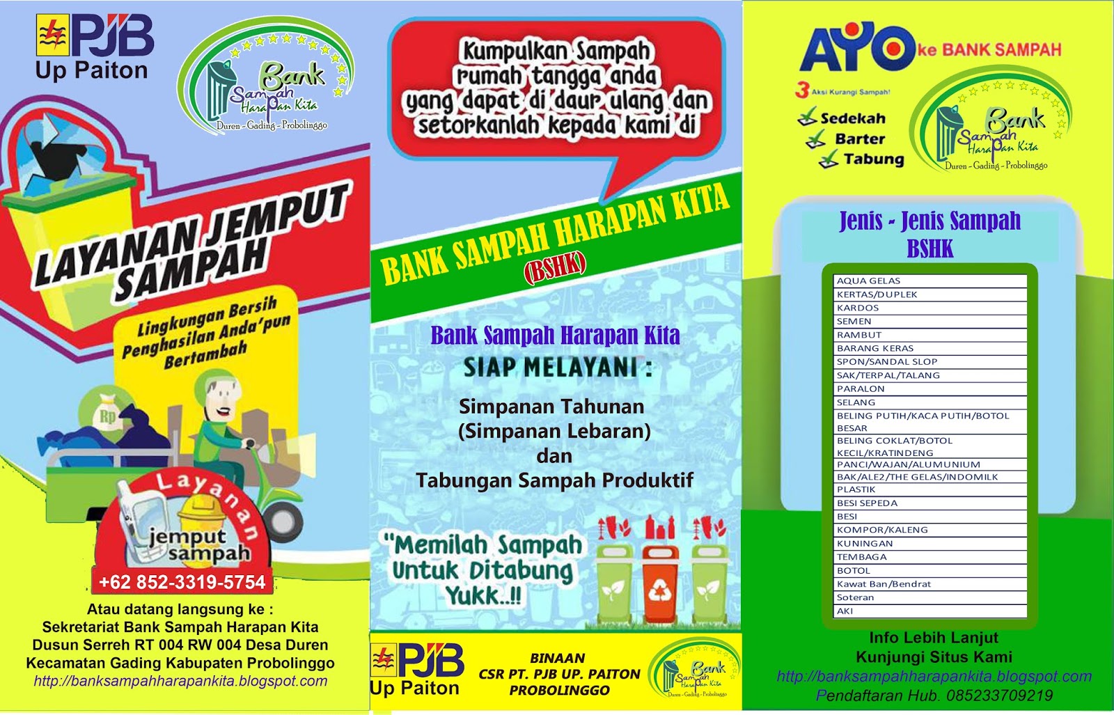 Brosur Bank Sampah