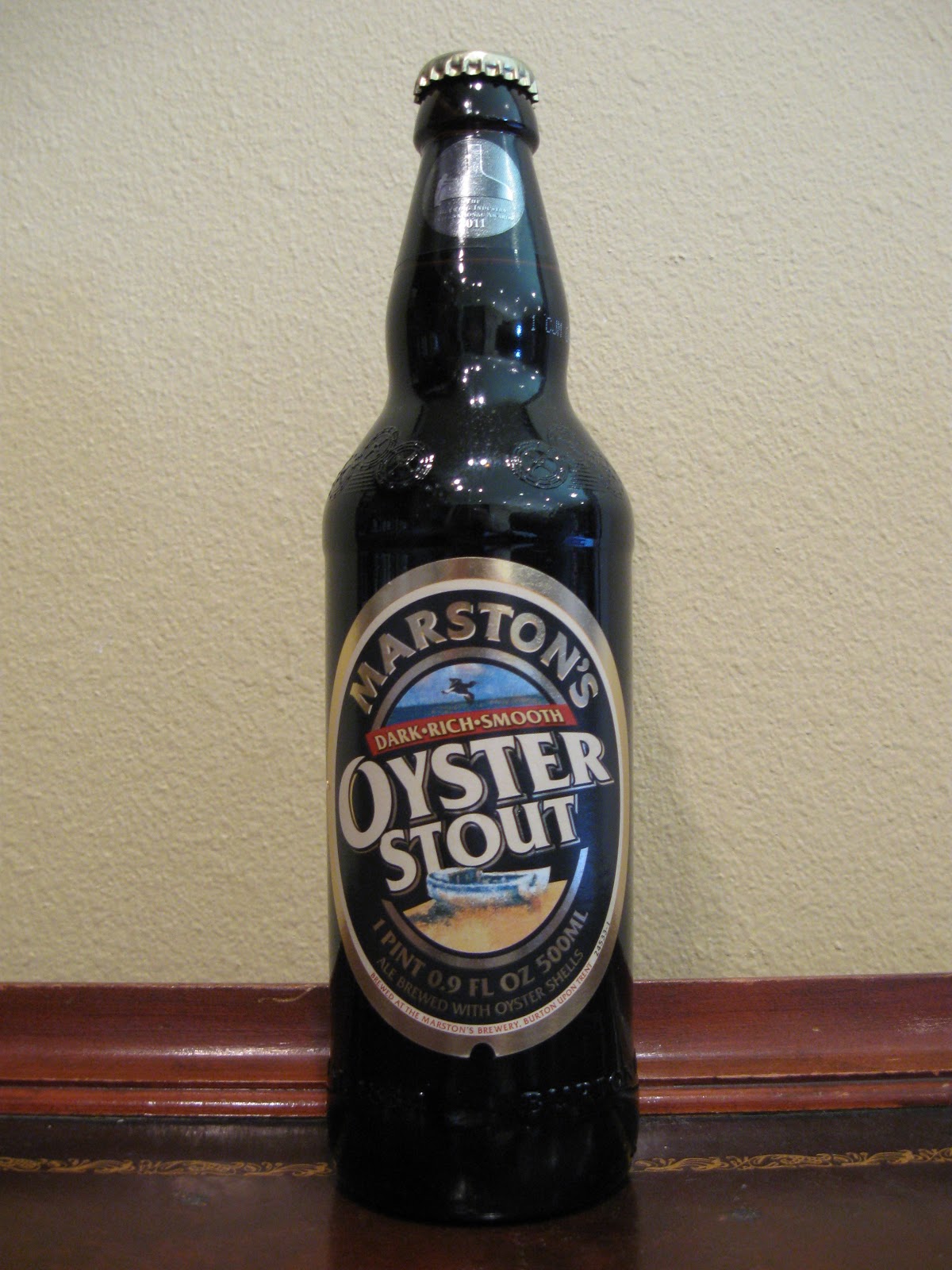 Doing Beer Justice: Marston's Oyster Stout