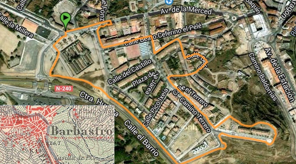 Caminos de Barbastro: Terrero de Barbastro