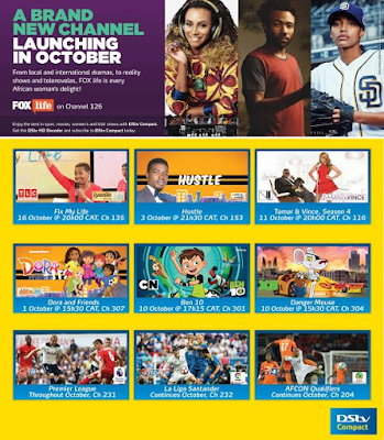 Win Gist: More sensational shows on DStv this October