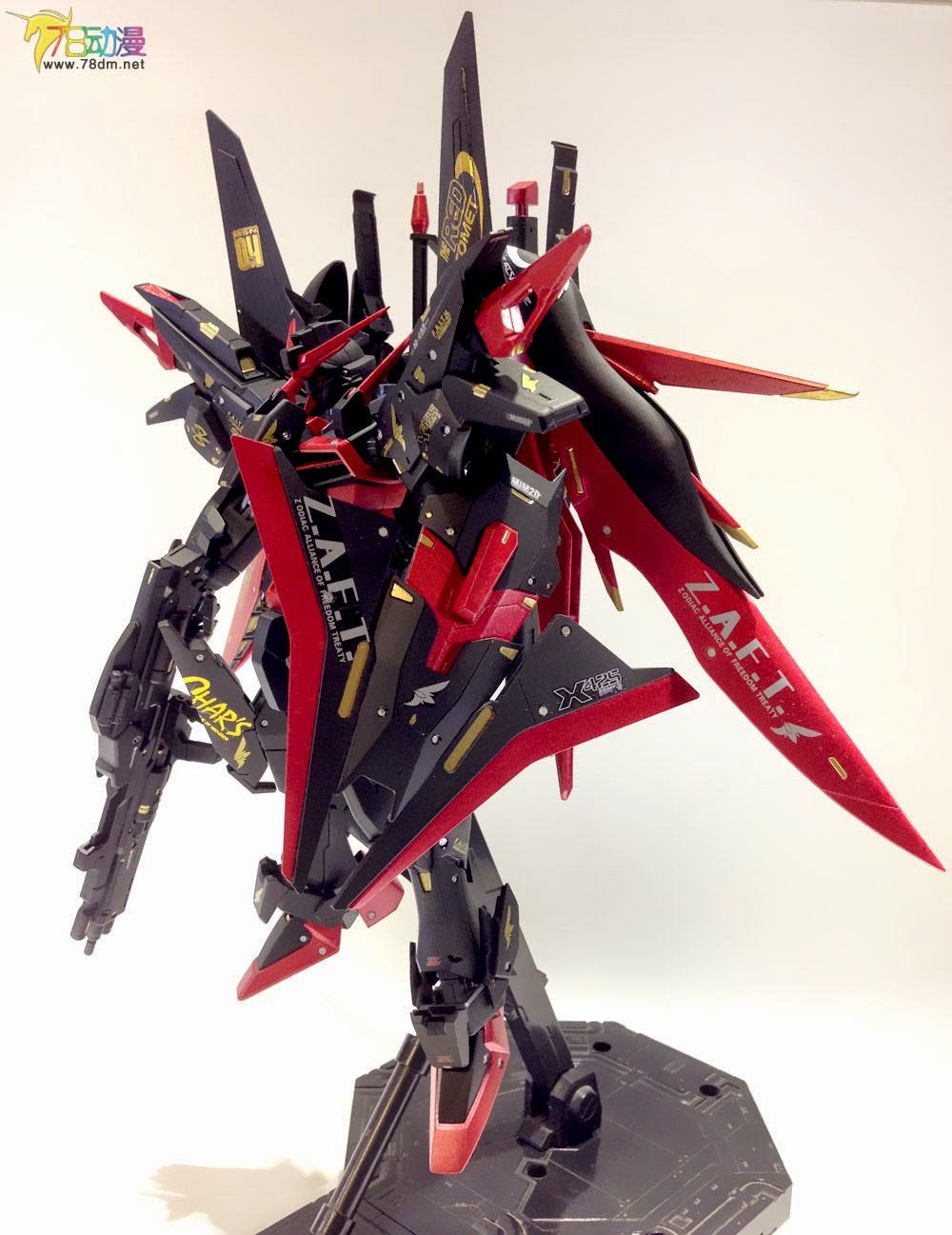 MG 1/100 Destiny Gundam "Evil Ride" - Custom Build - Gundam Kits ...