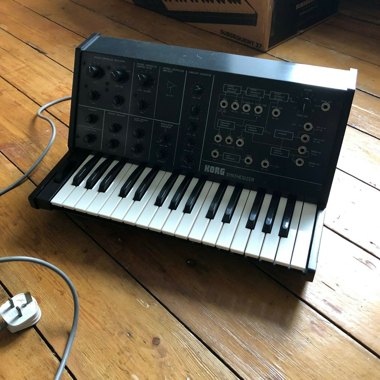 MATRIXSYNTH: Korg MS10 Vintage Mono Synth SN 131552