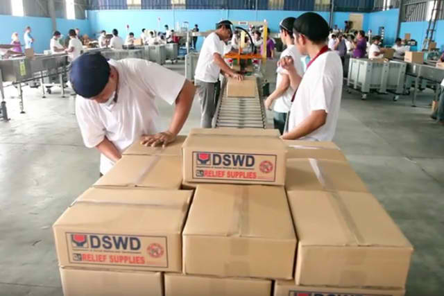 DSWD Reveals How they Speed Up the Packing Process for Relief Operations