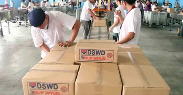 DSWD Reveals How they Speed Up the Packing Process for Relief Operations