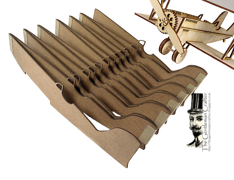 The Gentleman Crafter: Father's Day Projects! Retro Radio & Bi-Plane Mini