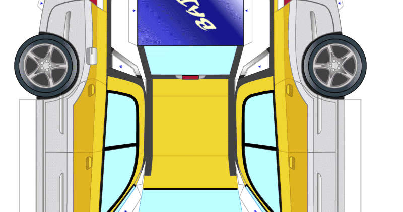 SP. Papel Modelismo: PaperCraft - Subaru Baja