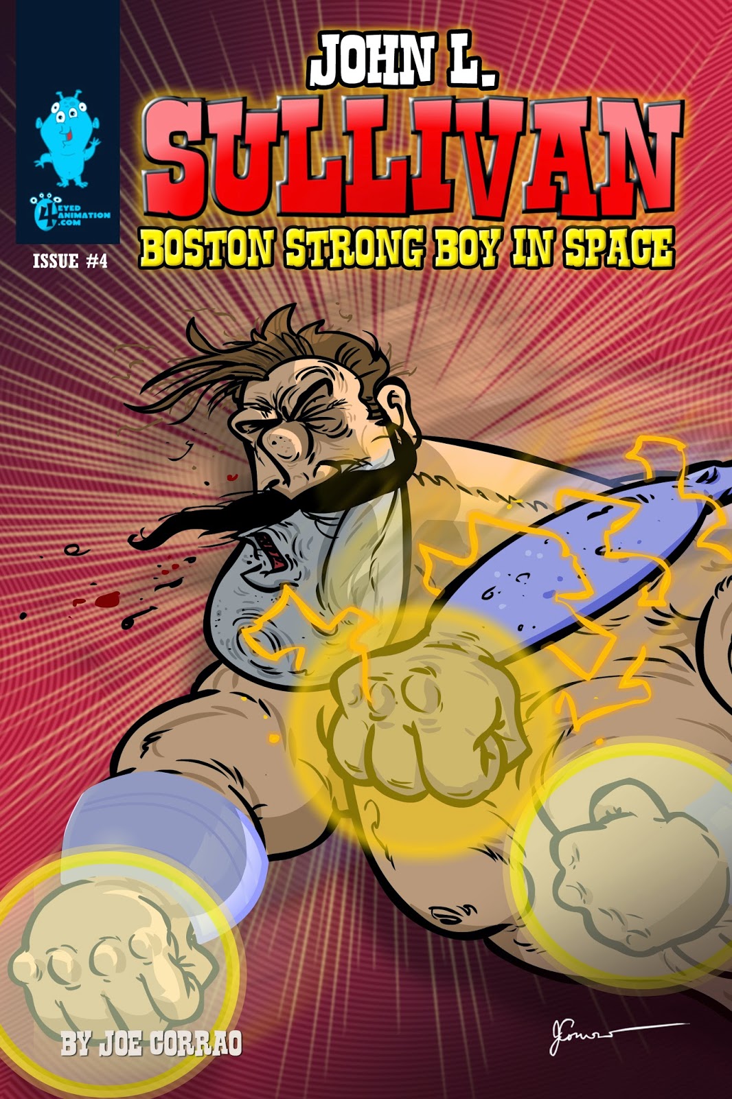John L. Sullivan Boston Strong Boy In Space: 2014