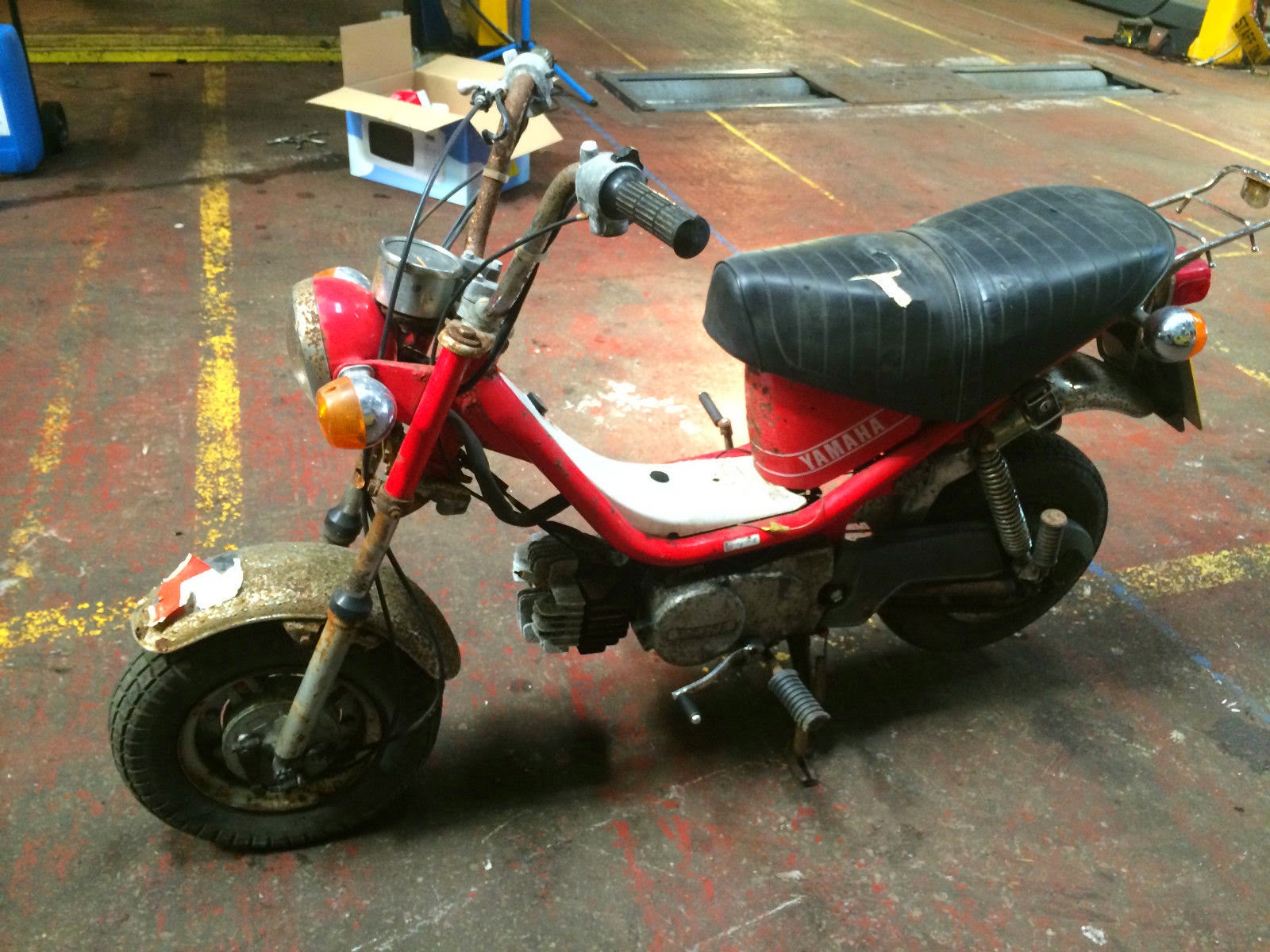Motorcycle Restoration Projects UK: Yamaha Chappy 80cc 1982