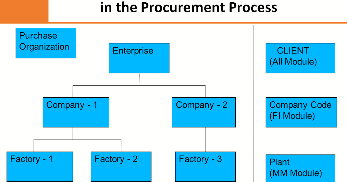 SAP MM : Organizational Structure in SAP Procurement Process | sapGyan.com