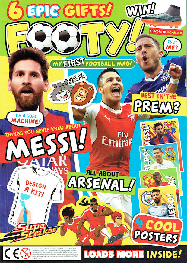 Football Cartophilic Info Exchange: Footy! magazine - Supa Strikas ...