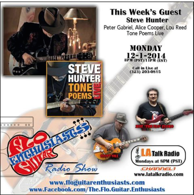 DETROIT ROCK N ROLL MAGAZINE: Steve Hunter Talks Guitars, Tone and ...