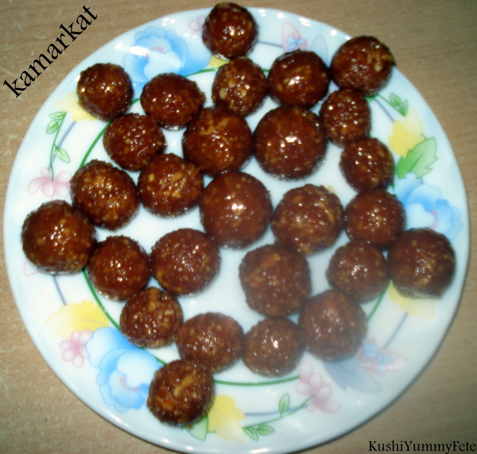 Kushind's Rasoi: Kamarkat- Sweet balls