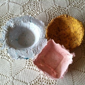 Handmade Paper Bowls