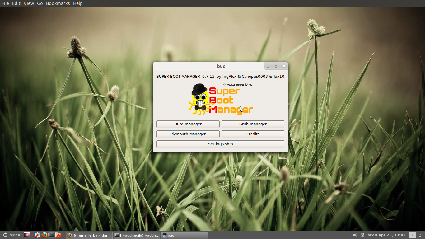 Cara Mengganti Boot Burg Di Ubuntu .. Keren dan Simple - Batam Linux ...