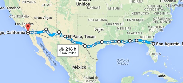 yo y mis circunstancias: Eric Hites, un gordo de 254 kgs cruza USA en bici