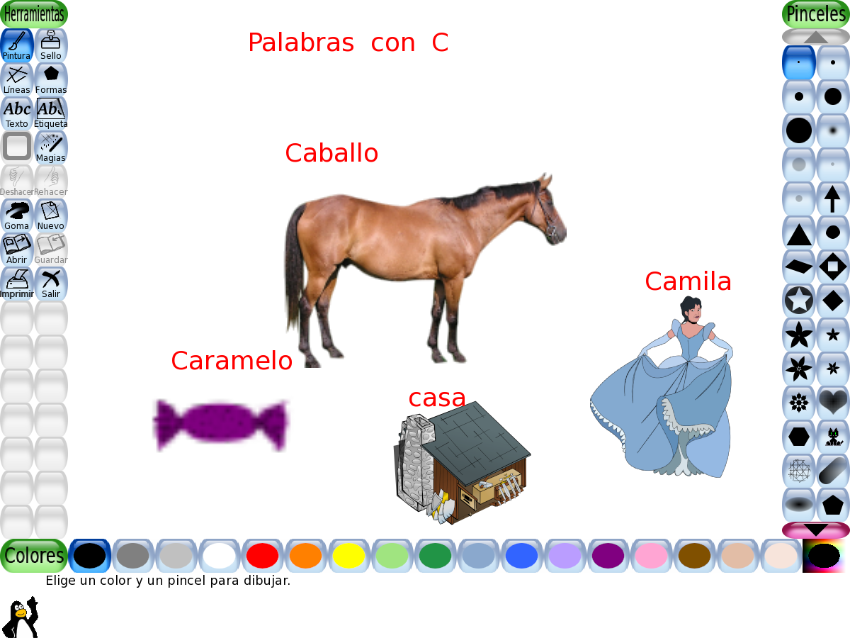 Norma Edith Gauto Medina: Palabras con "C"