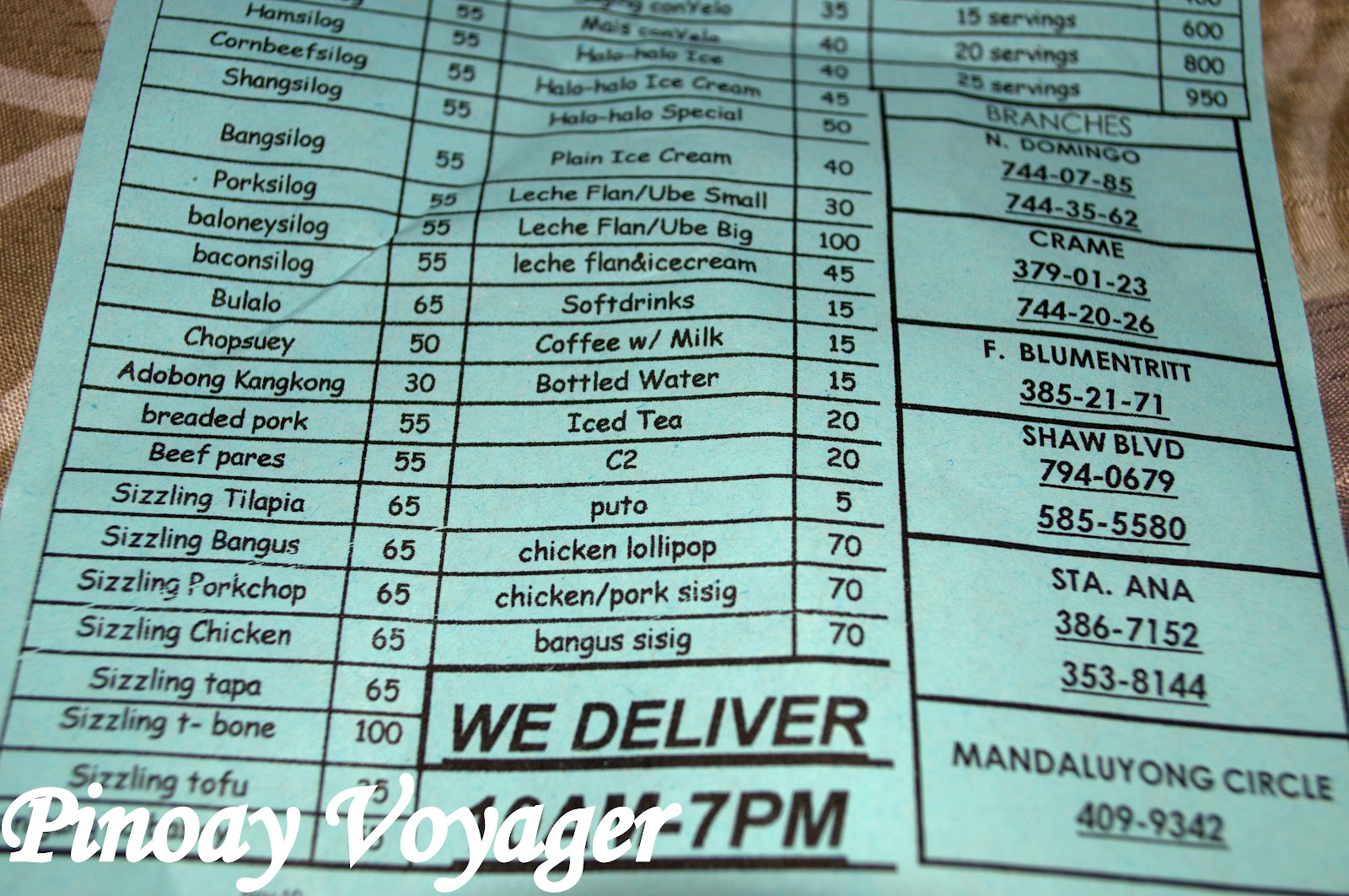 Pinay Voyager: An afternoon spent with Aling Banang's