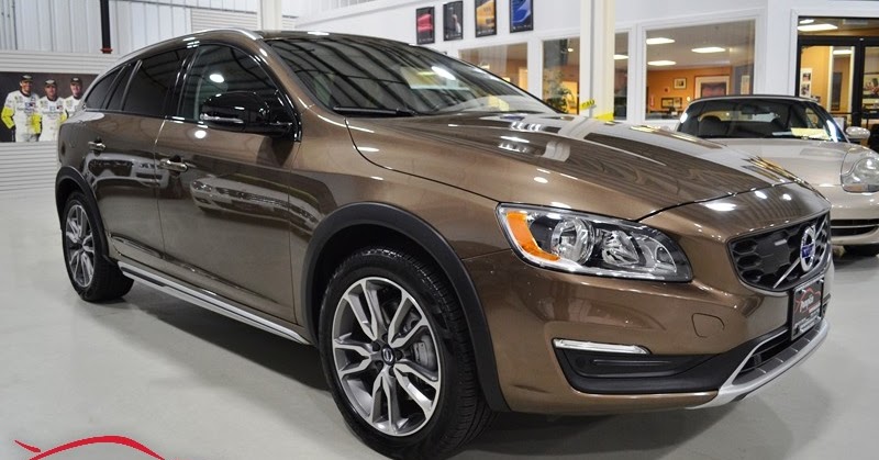 NEW VOLVO V60 CROSS COUNTRY WITH UNIQUE "TWILIGHT BRONZE METALLIC ...