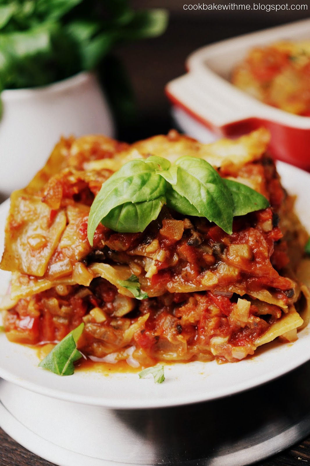 Cook & Bake with me: Lazania z warzywami