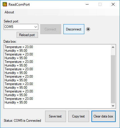 Much life tech(ของดีที่อยากแชร์): โปรแกรมอ่านค่าและบันทึกค่าจาก Serial ...