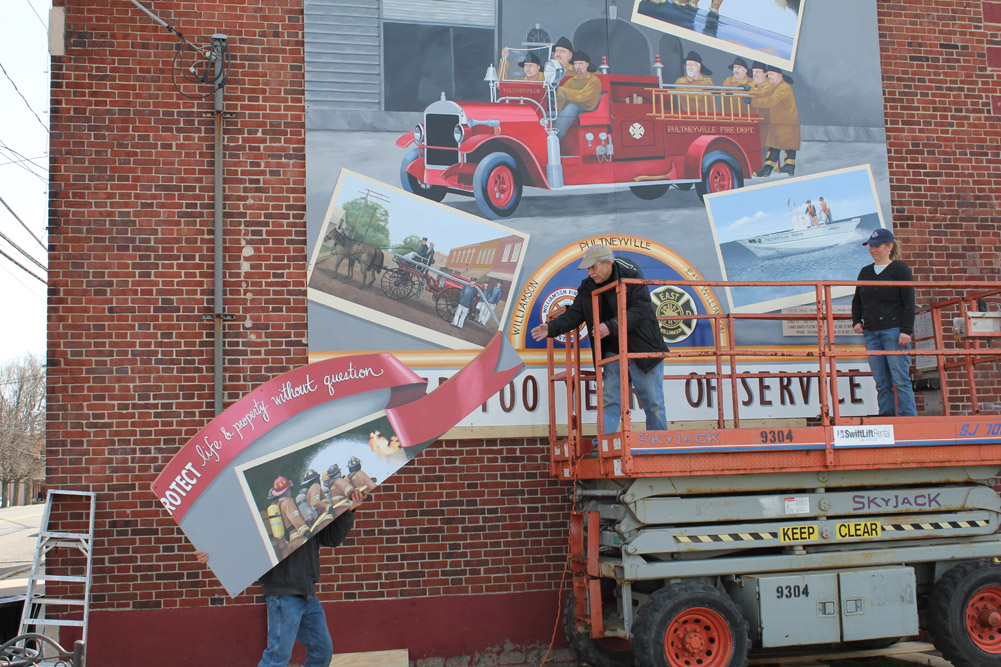 Fire Hall Mural | Wayne County Life