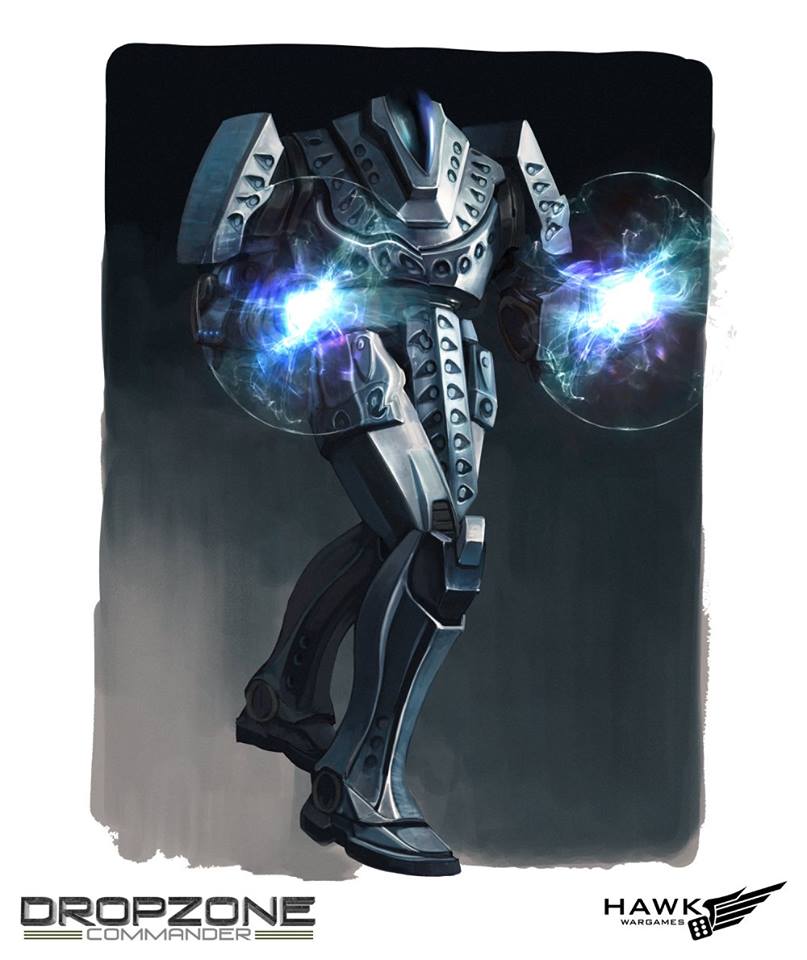 10mm Wargaming: Dropzone Commander Shaltari Portraits from Hawk Wargames