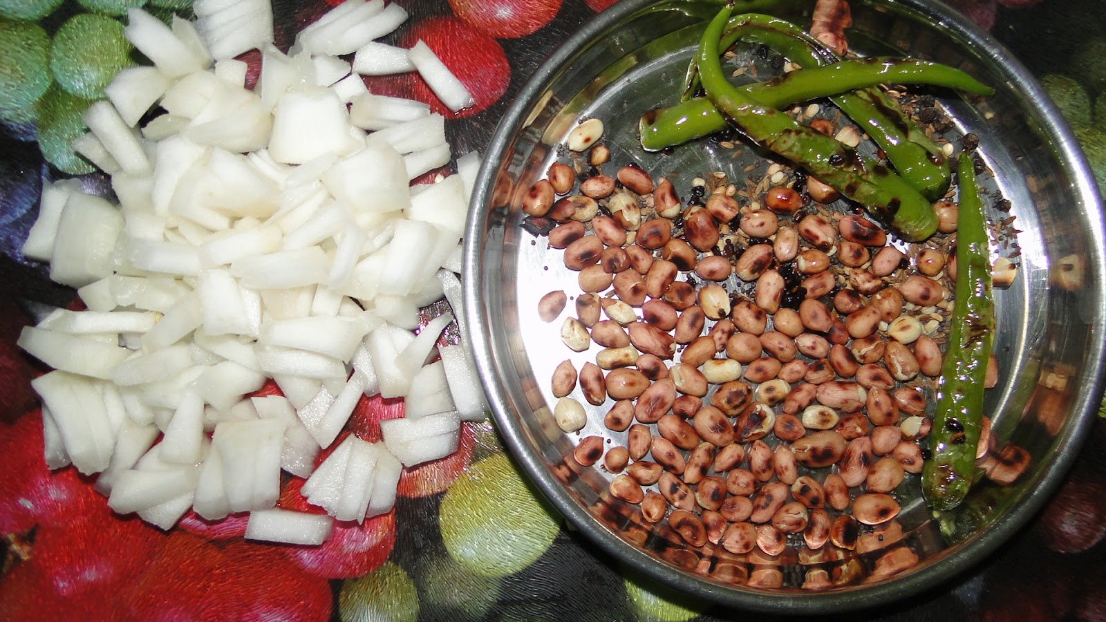 RAMADEVI RECIPES: Dosakaya pachadi / big cucumber chutney - Andhra Style