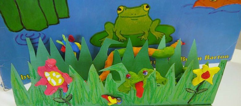 Library Arts: Jump Frog Jump!
