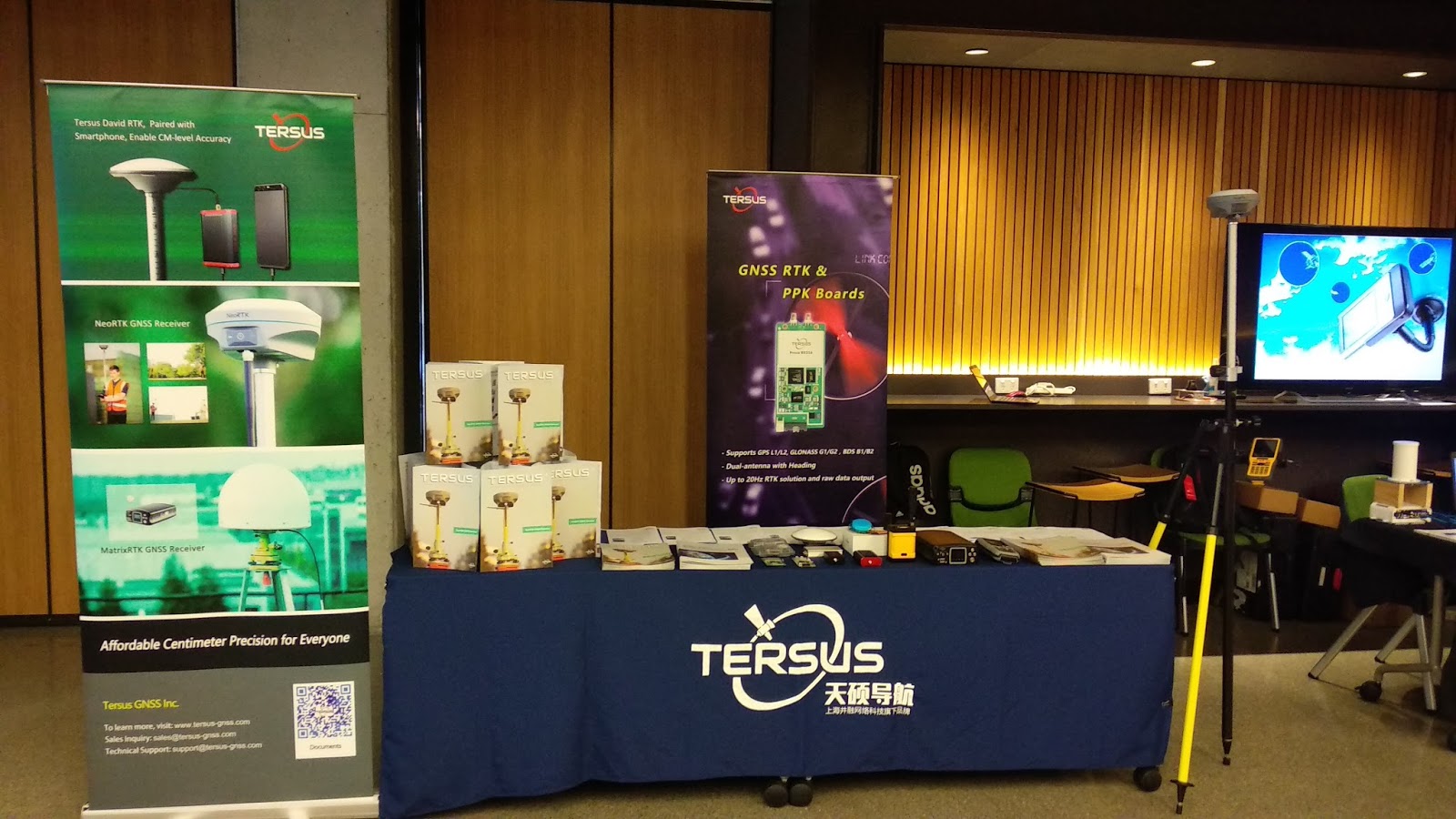 Tersus GNSS at IGNSS in Sydney Australia 2018