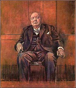 Art Contrarian: A Graham Sutherland Churchill Portrait Survivor
