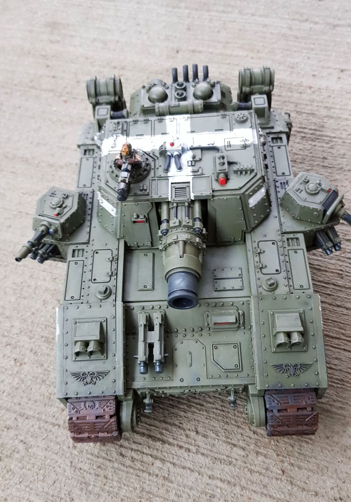 Kampfgruppe Engel: Stormsword superheavy siege tank, work in progress ...