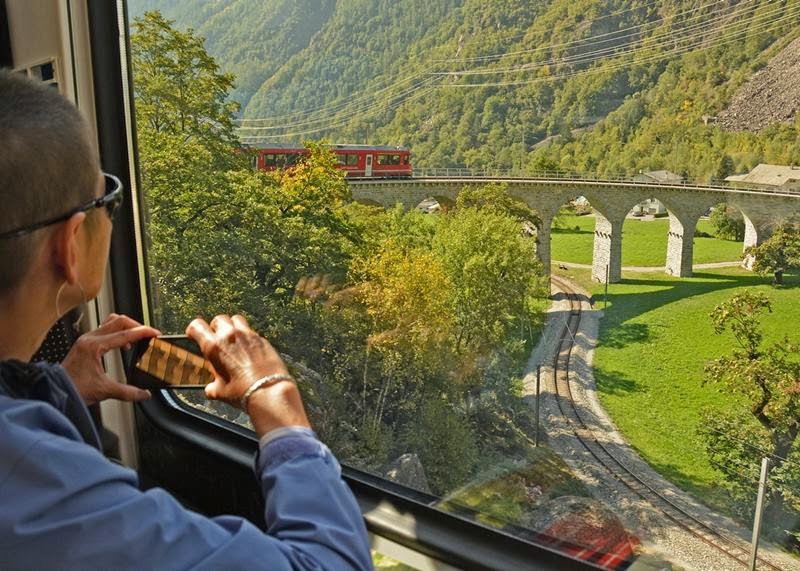 Brusio Spiral Viaduct, Switzerland