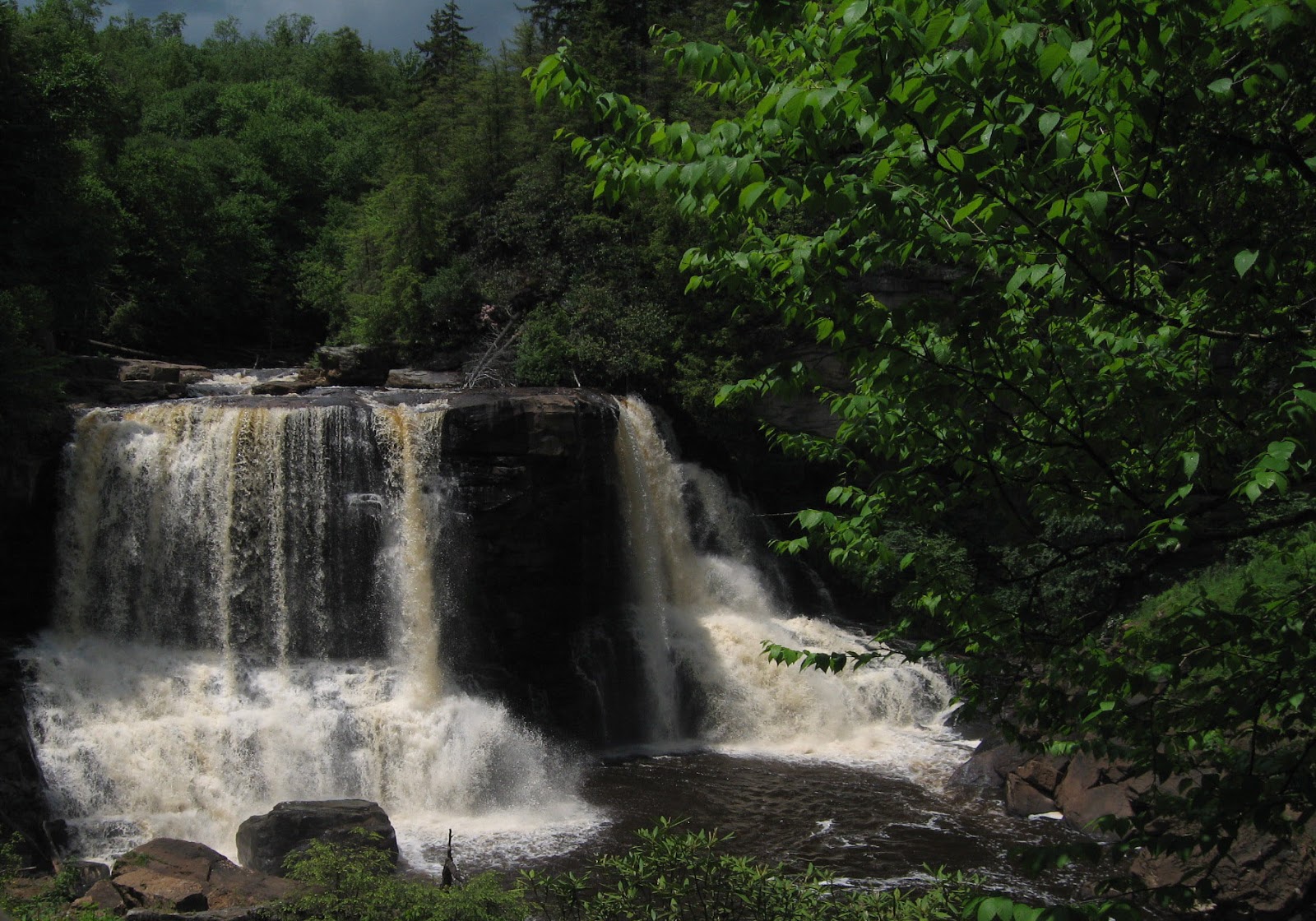 La Lair On Wheels: Stormy Weather at Mount Storm, West Virginia