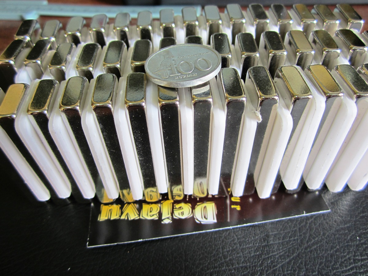 Toko Magnet Neodymium Murah: Magnet Batang / Kotak Neodymium Silver ...